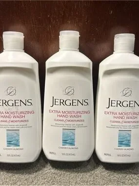 Jergens | Bath & Body | X3 Jergens Extra Moisturizing Hand Wash Cherry ...